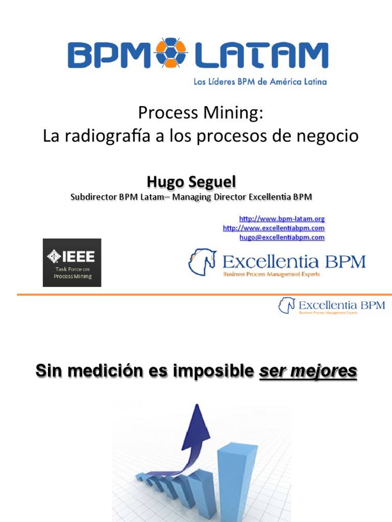 Process Mining Hugo Seguel | PDF | Lean Manufacturing | Mercado (economía)