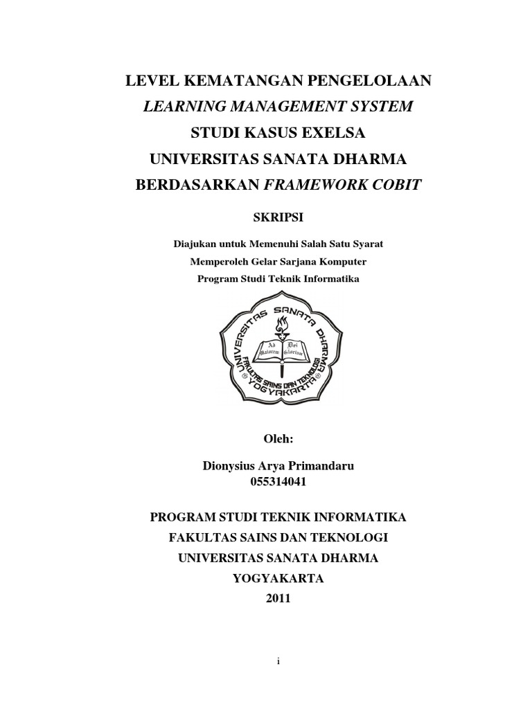Level Kematangan Pengelolaan: Learning Management System | PDF
