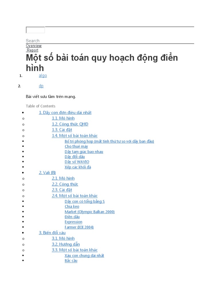 Quy Hoach Dong | PDF