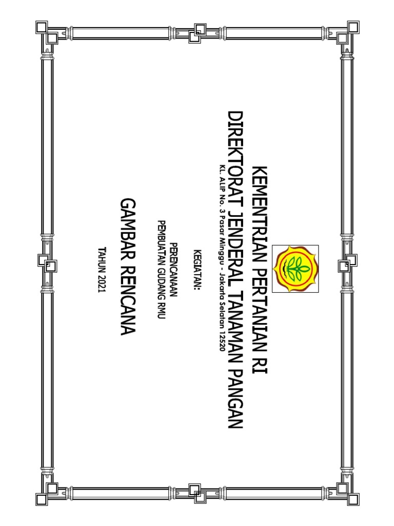 Rencana Gudang RMU 2021 | PDF
