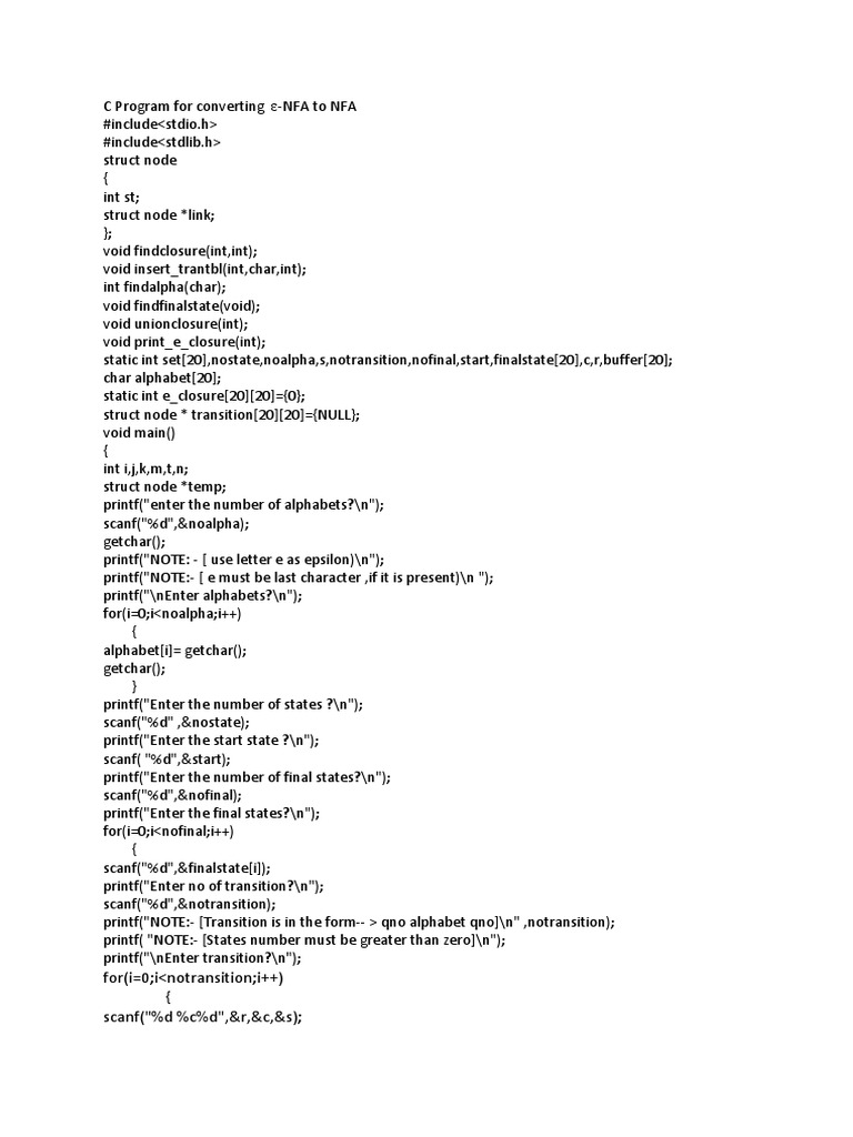 For (I 0 I Notransition I++) (Scanf ("%D %C%D",&R,&C,&S) | PDF ...