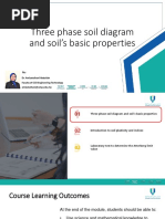 Soil Three Phase System PDF | PDF | Density | Soil