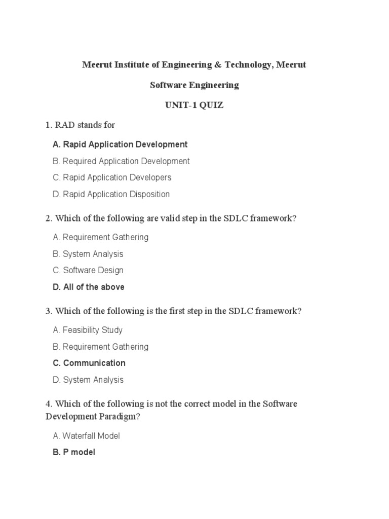 All Units | PDF | Use Case | Software Development Process