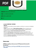 ISO 3780 Vehiculos Automotores Codigo Mundial de Identificacion Del ...