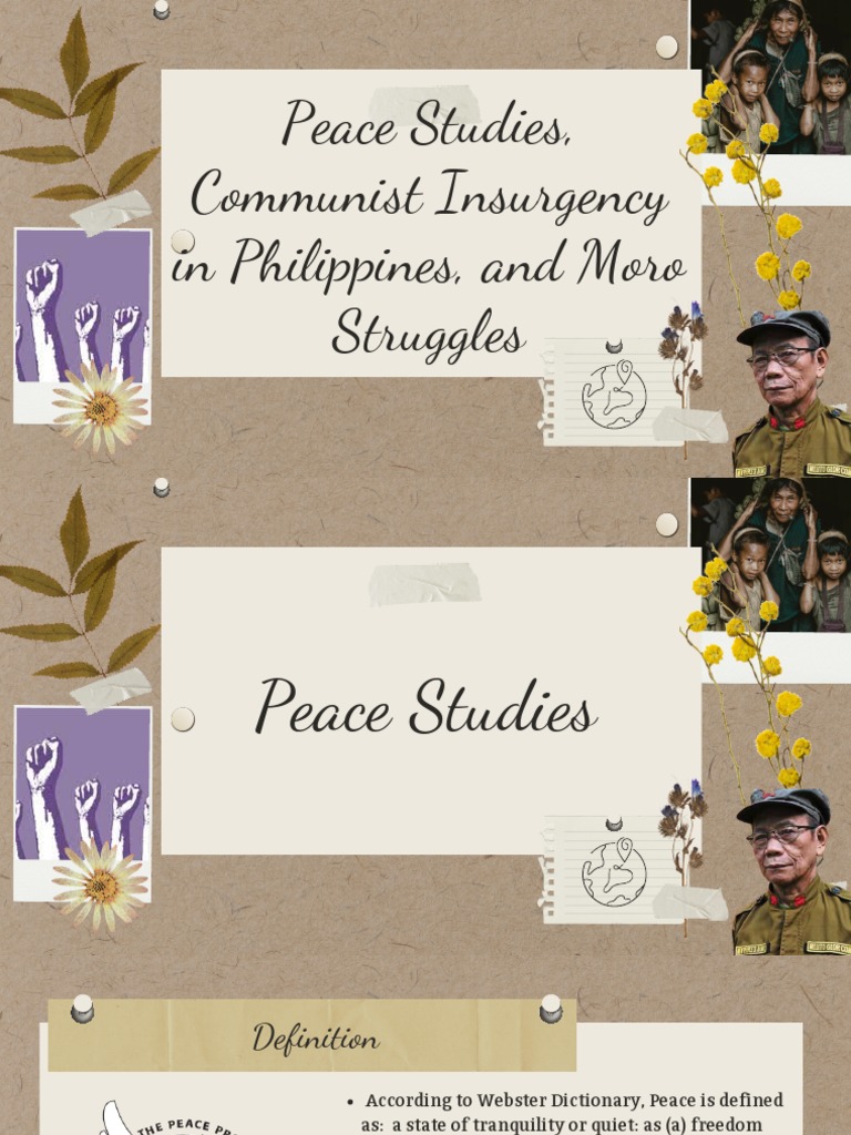 Moro Insurgency and Peace Dynamics | PDF | Peace | Mindanao