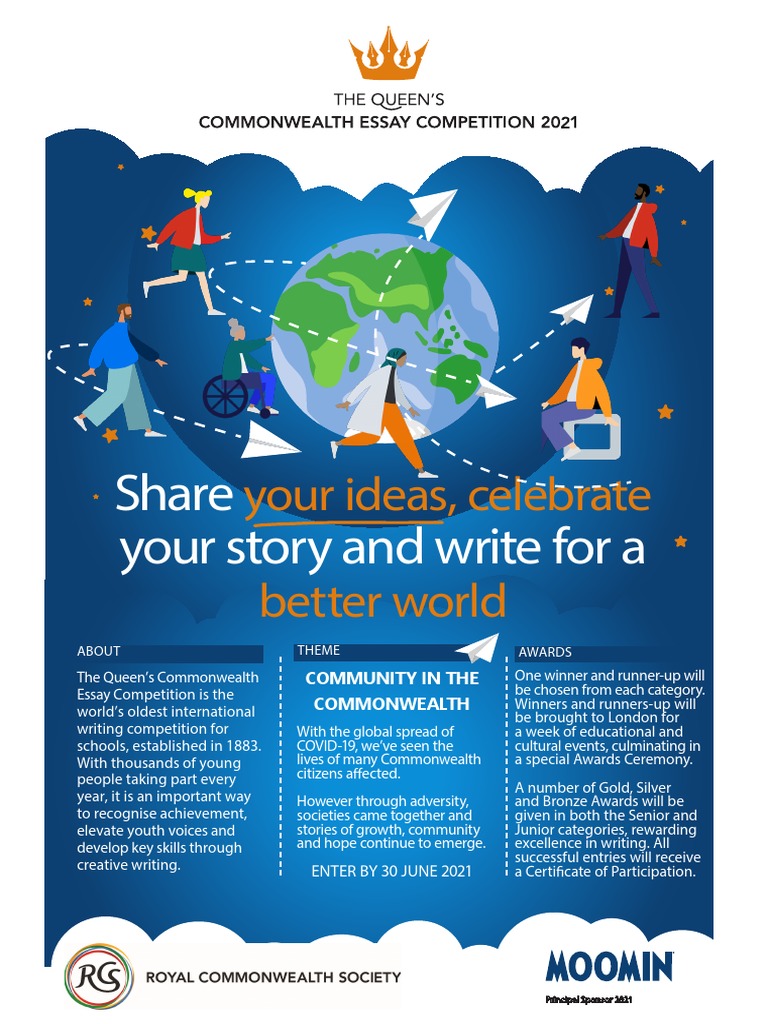 Flyer The Queens Commonwealth Essay Competition 2021 | PDF ...