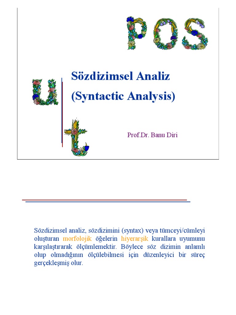 Syntax Analysis 6 | PDF