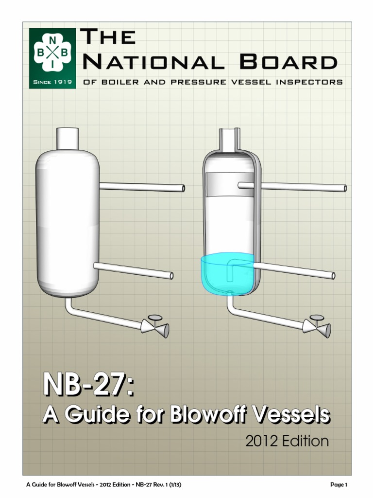 NB-27 Guide For Blowoff Vessels | PDF