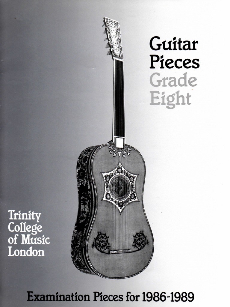 Trinity Grade 8 1986-1989 | PDF | Musicology | Poetics