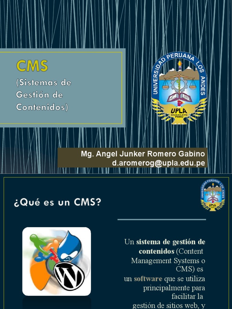 Guía de CMS: Joomla y WordPress | PDF | Word Press | Internet y web