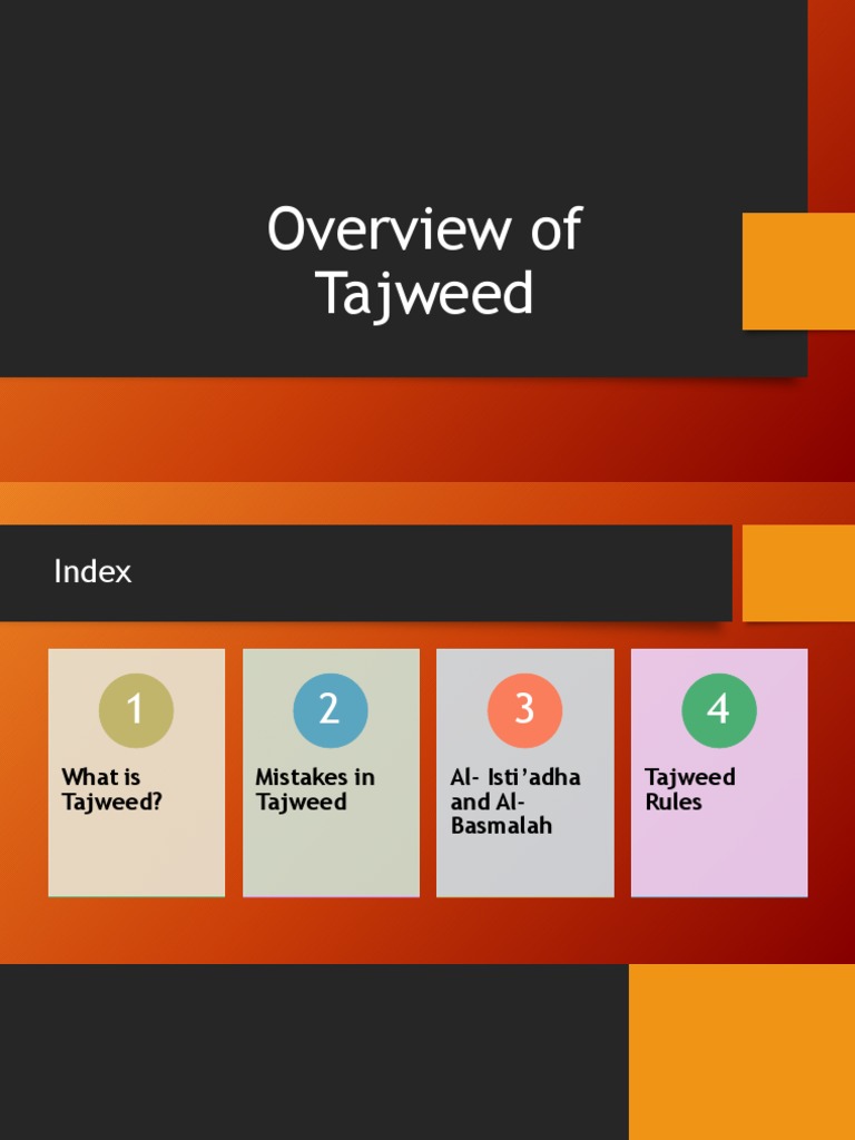 Essential Tajweed Rules and Concepts | PDF