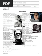 Monster Mash Lyrics | PDF | Horror Fiction | Monsters