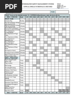 All Drill Matrix | PDF | Water Transport | Ships