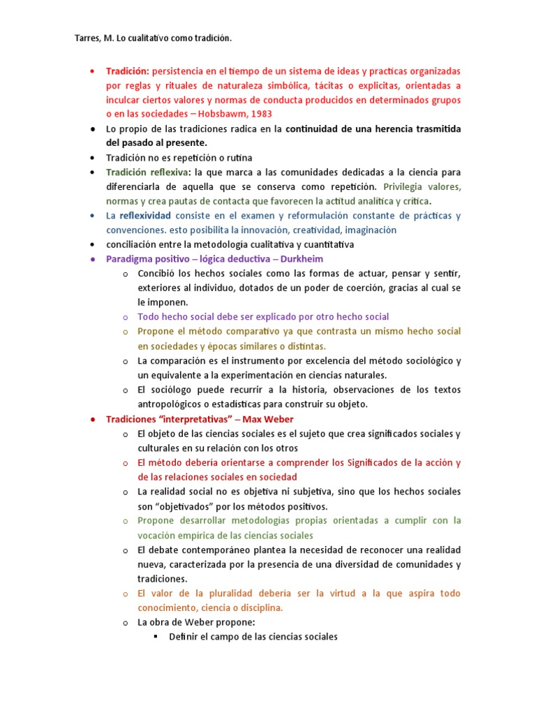 Lo Cualitativo Como Tradicion | Descargar gratis PDF | Sociología ... Lo Cualitativo Como Tradicion | Descargar gratis PDF | Sociología ...