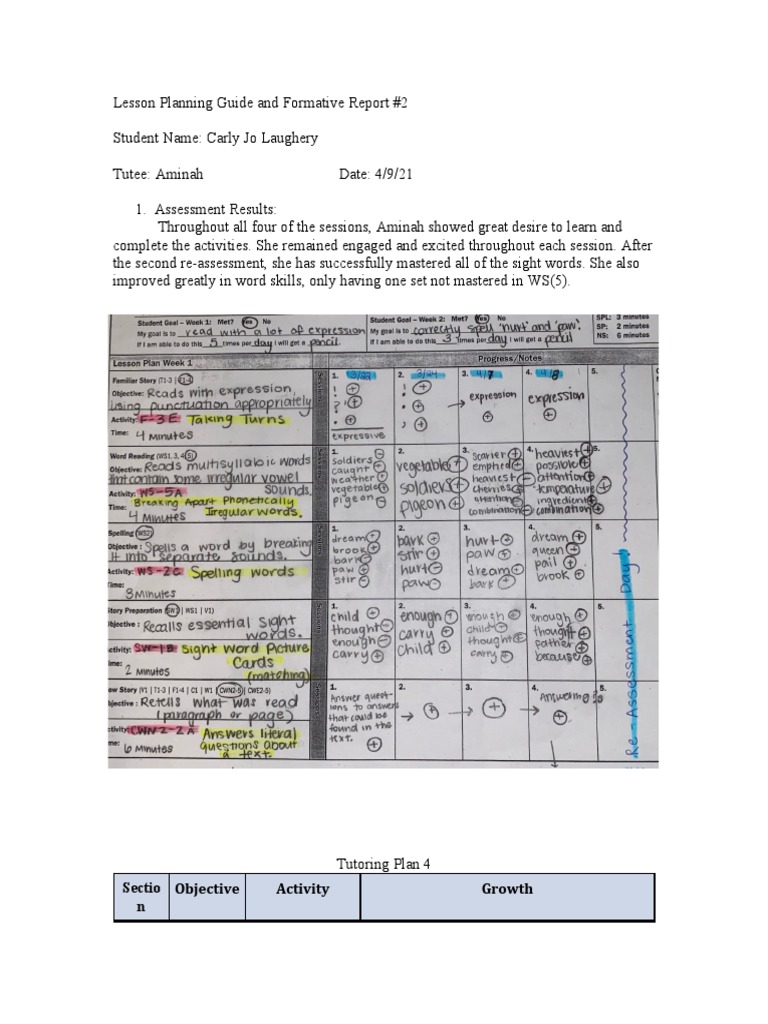Formative Report 2 | PDF | Learning Styles | Dyslexia