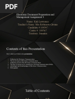 EDPM SBA Circular Letter | PDF