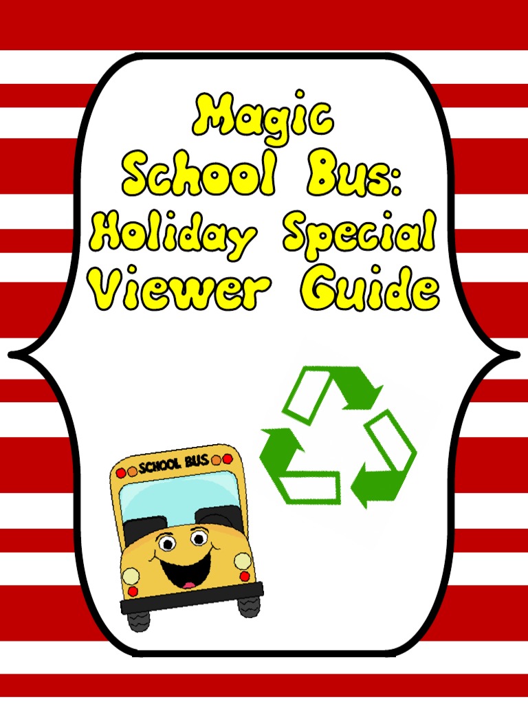Magic School Bus Holiday Special Guide | PDF | Social Science