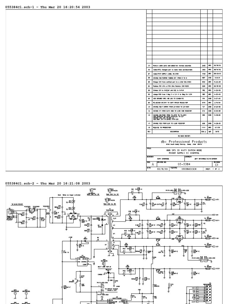 Driver Rack DBX 480 - Power Board | PDF | Electric Power | Manufactured ...