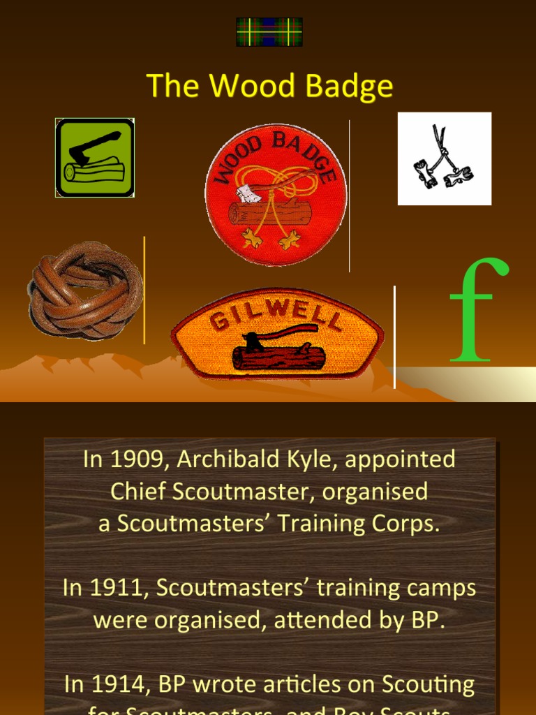 Scouting History 6 - Wood Badge | PDF | Leadership | Scouting And Guiding