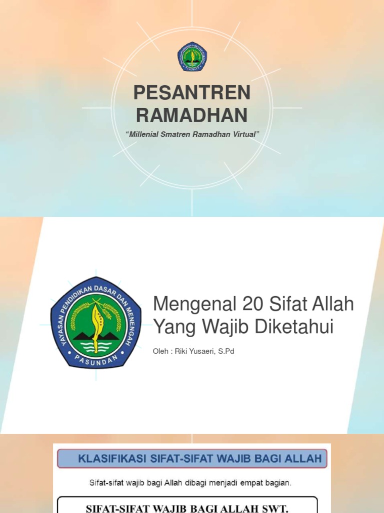 20 Sifat Wajib Allah yang Perlu Diketahui | PDF