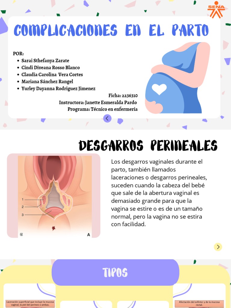 Complicaciones en El Parto | Descargar gratis PDF | Parto | Placenta