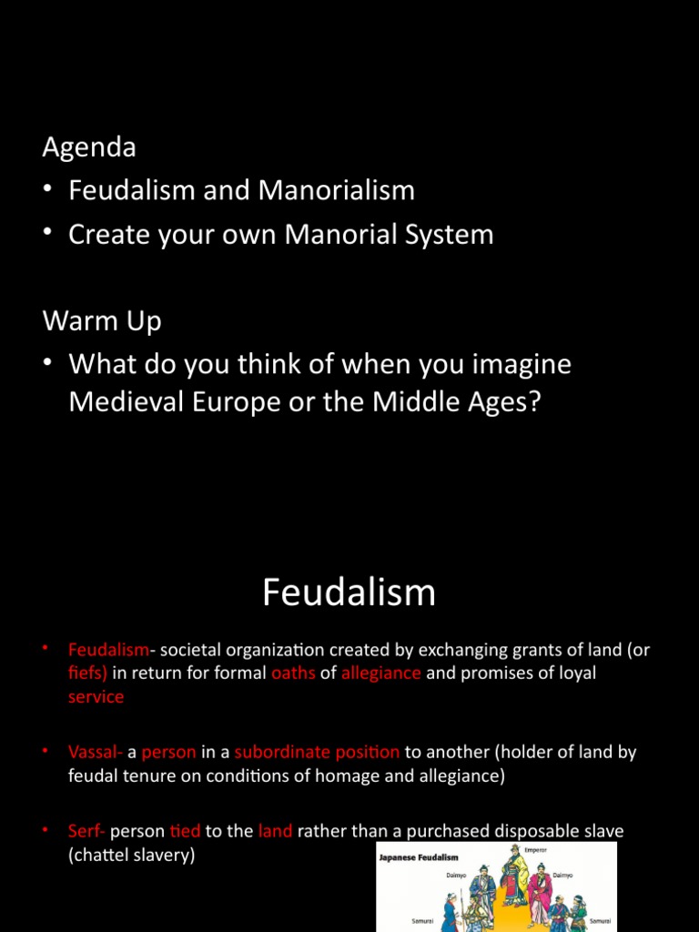 Feudalism and Manorialism | PDF | History