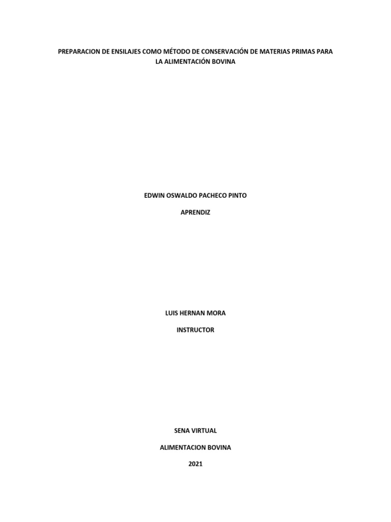Actividad 3 Sena Edwin Pacheco | PDF | Digestión anaeróbica | Cultivos