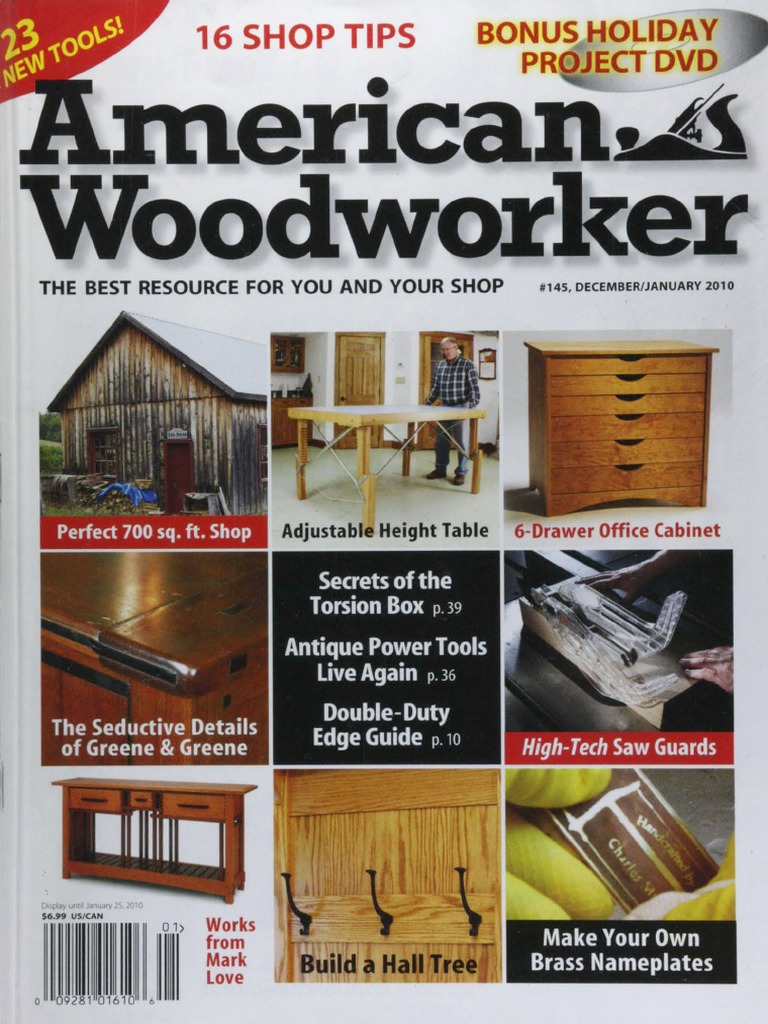 American Woodworker 145 | PDF | Industrial Processes | Crafts
