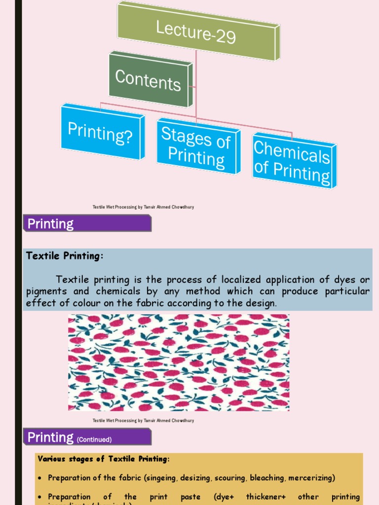 Textile Wet Processing by Tanvir Ahmed Chowdhury | PDF