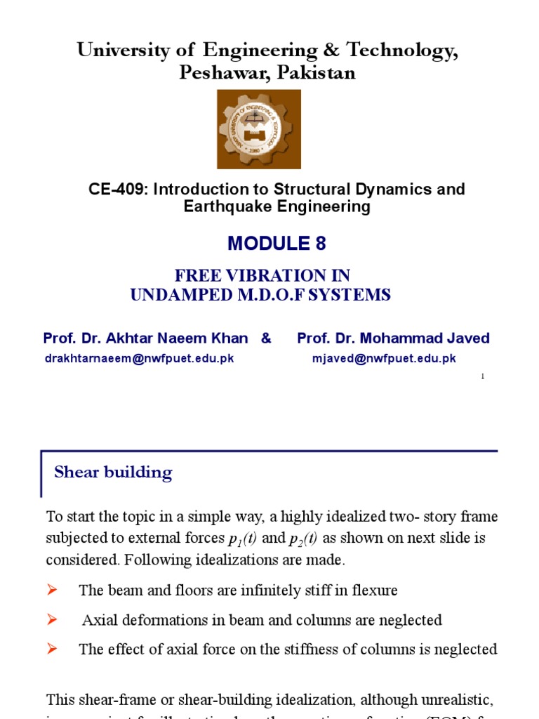 Module 8 | PDF | Normal Mode | Mechanics