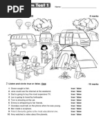 Bright - Ideas - 5 - Unit 1 Test | PDF