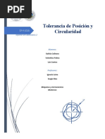 Definición y Tolerancia de Concentricidad | PDF | Medición | Naturaleza