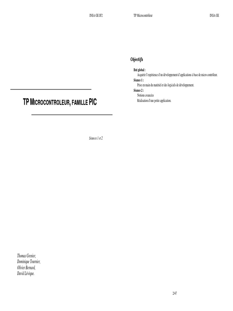 IF2 TPuC 2 | PDF | Compilateur | Assembleur