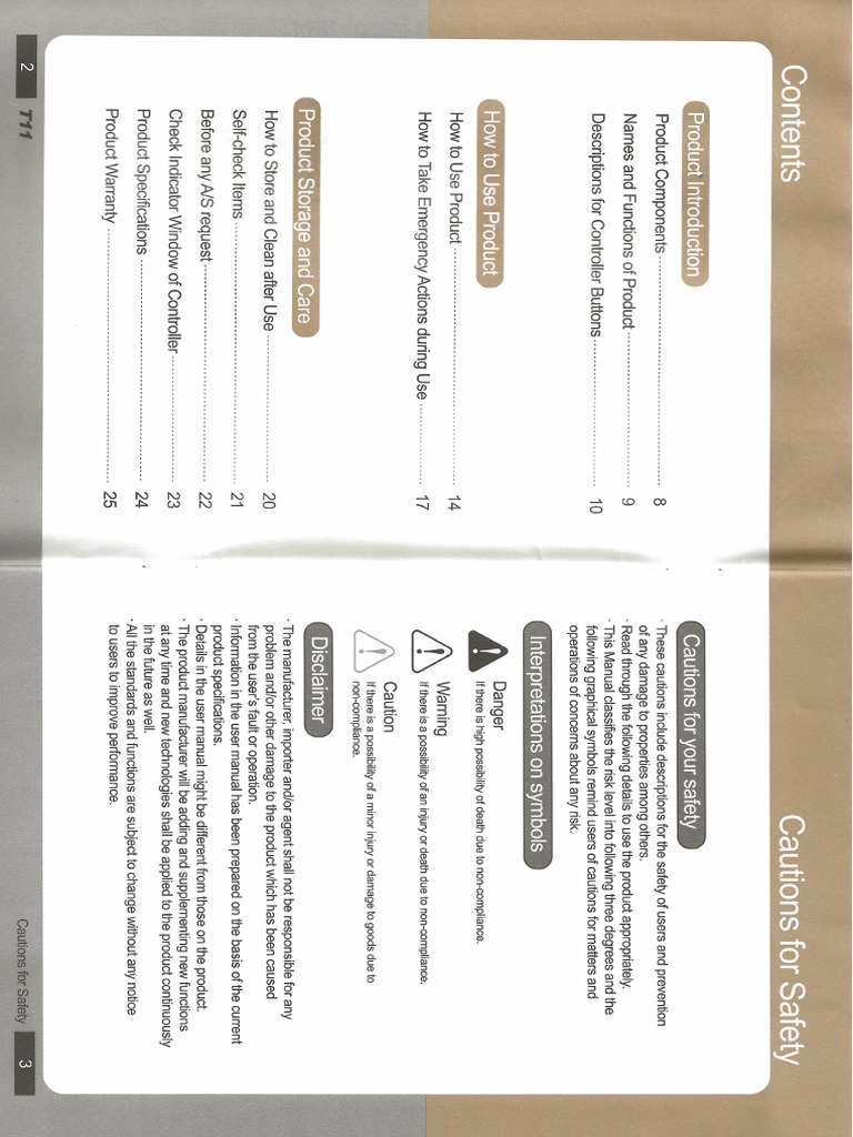 Nuga Best T11 Manual | PDF