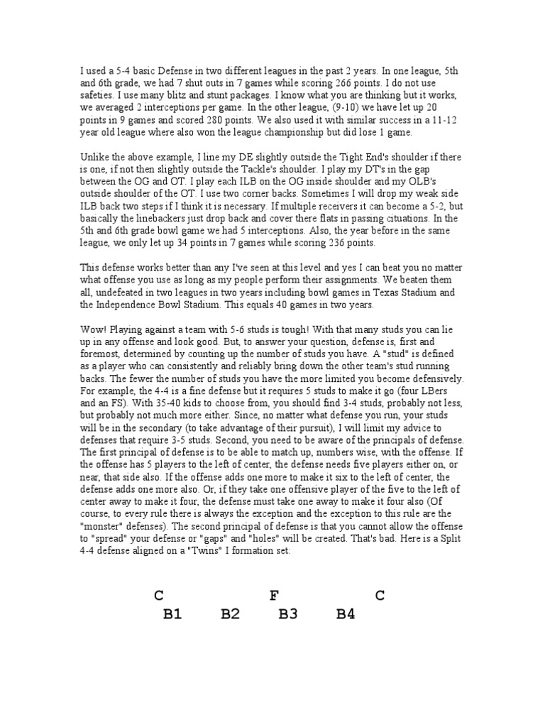 Defensive Sets | PDF | Ball Games | Sports