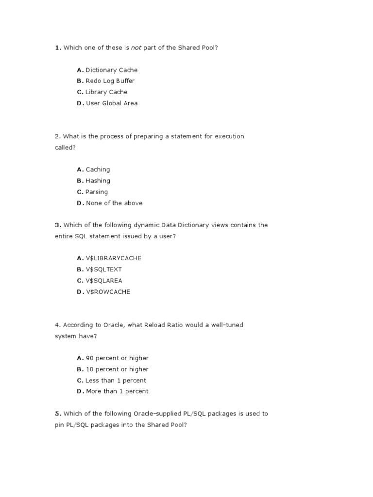 Quiz 2 | PDF | Oracle Database | Databases