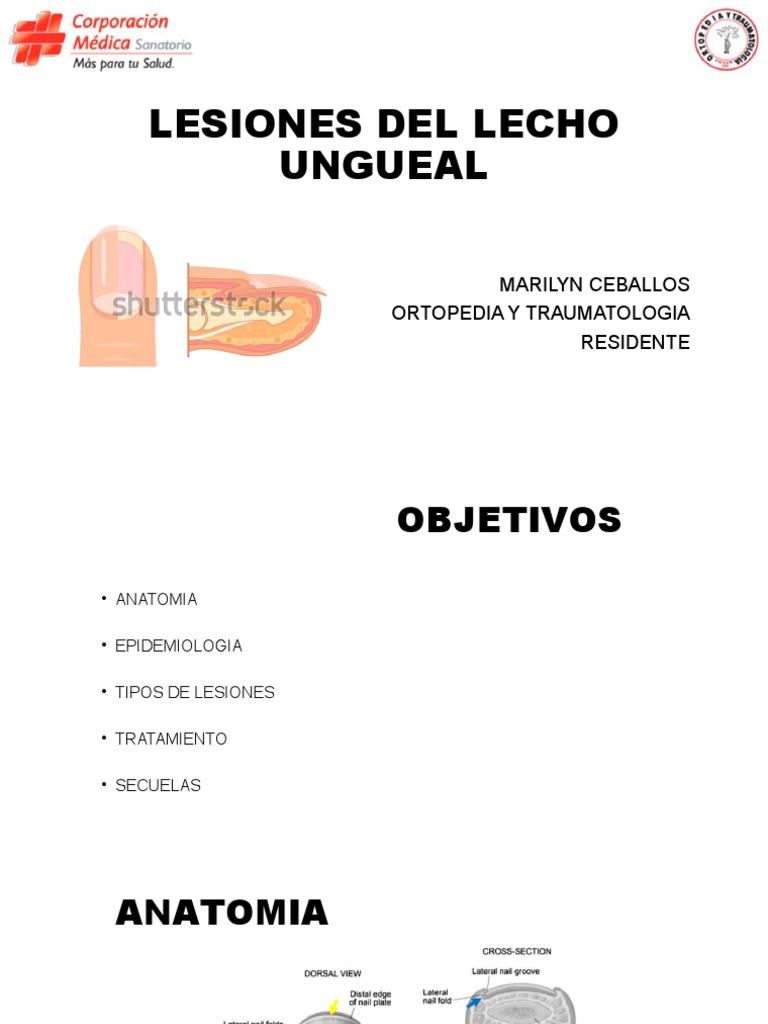 10 Lesion de Lecho Ungueal | PDF | Enfermedades y trastornos | Pie