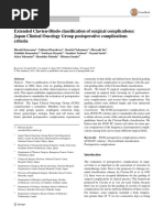 Clavien Dindo Scale Explained | PDF | Therapy | Radiology