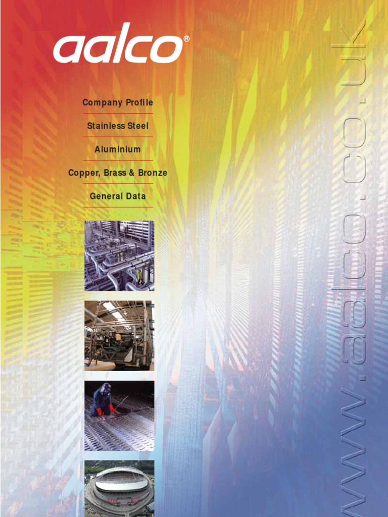 Aalco Catalogue | PDF | Stainless Steel | Heat Treating