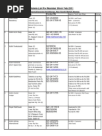 Hotels Database | PDF | Hotel | Hospitality Industry