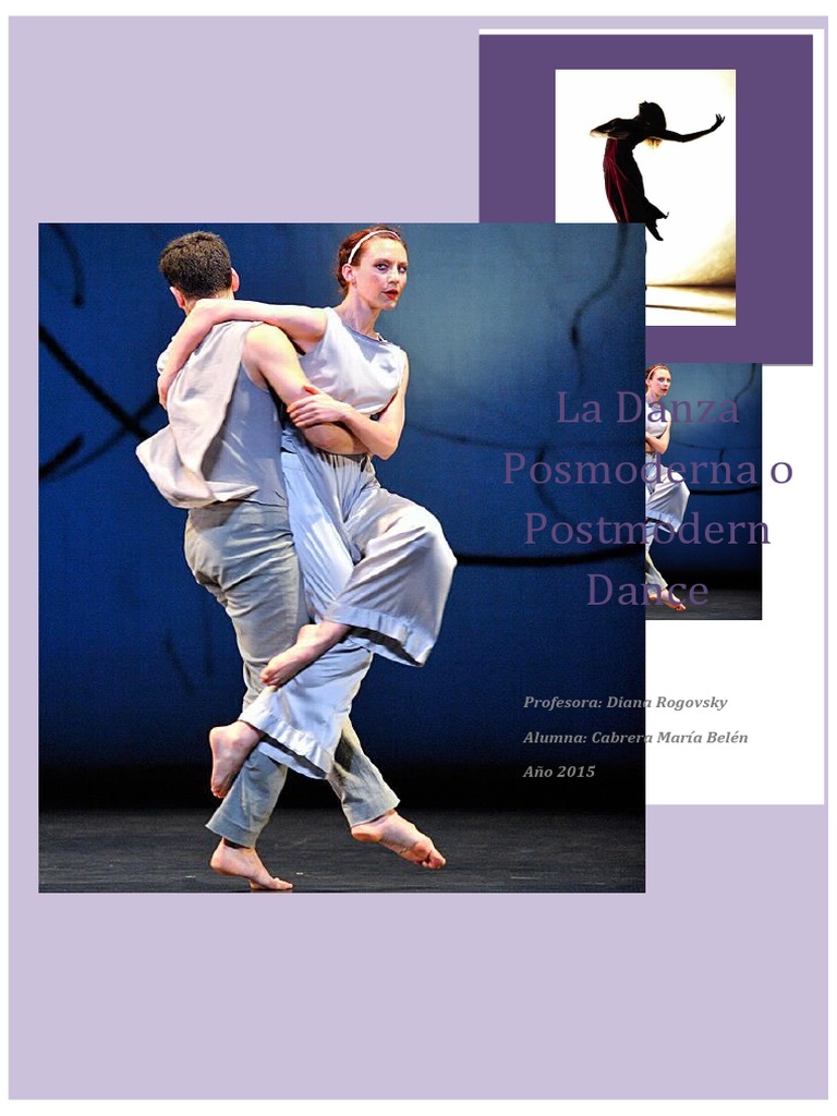 Post Modern Dance | PDF | Bailes | Improvisación