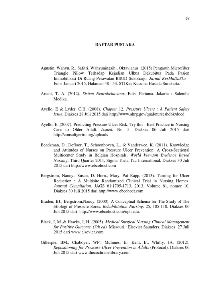 Dapus | PDF | Dermatology | Medicine