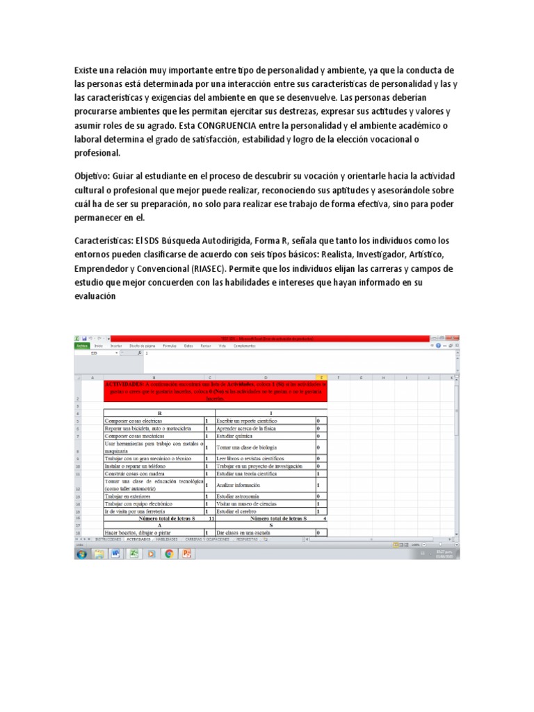 SDS Explicacion Diapositivas | PDF