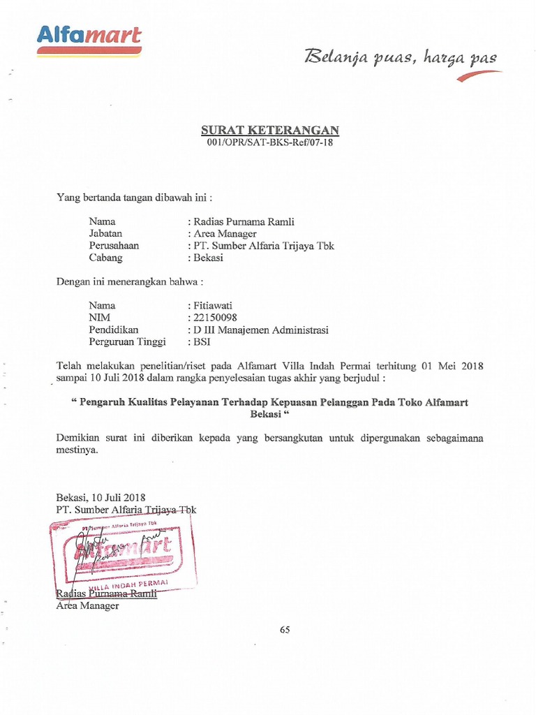 File 15 Surat Keterangan Riset | PDF