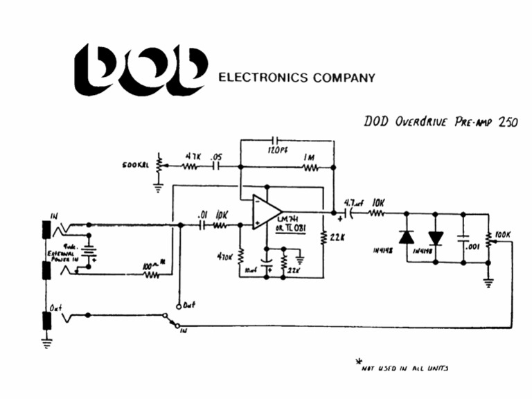 Dod 250 Schematic | PDF