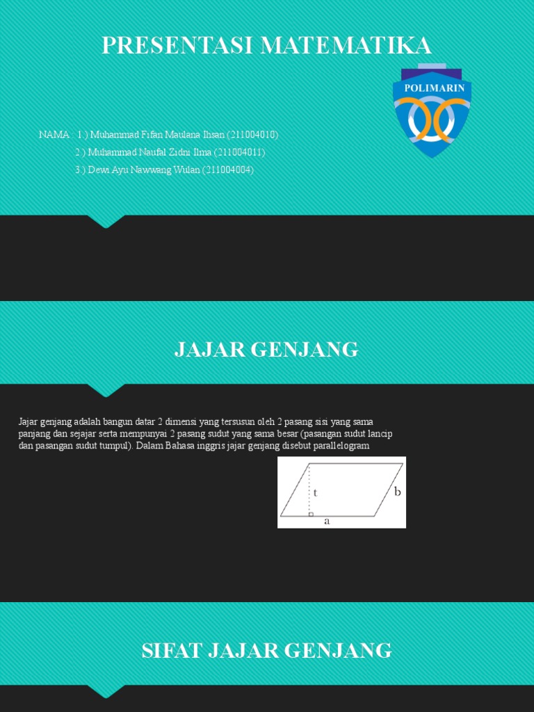 Presentasi Matematika | PDF