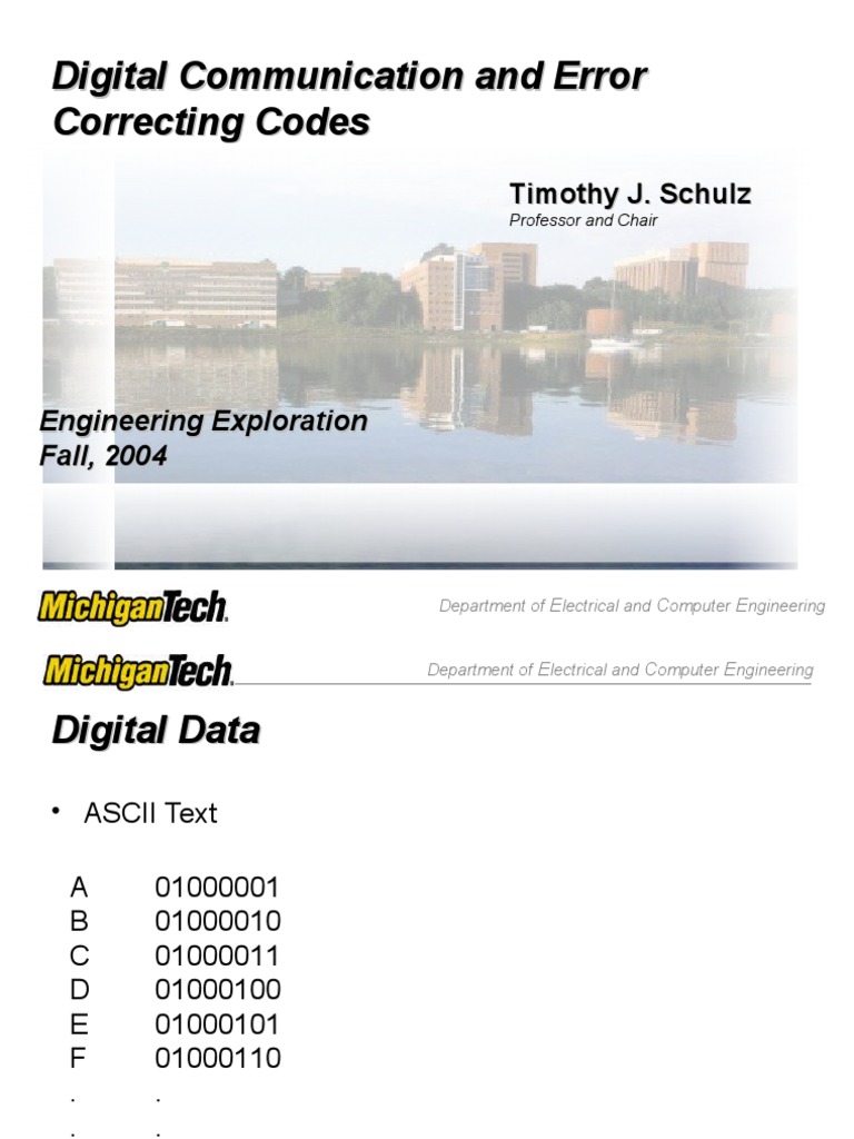 Dc Error Correcting Codes Pdf Error Detection And Correction Telecommunications Engineering