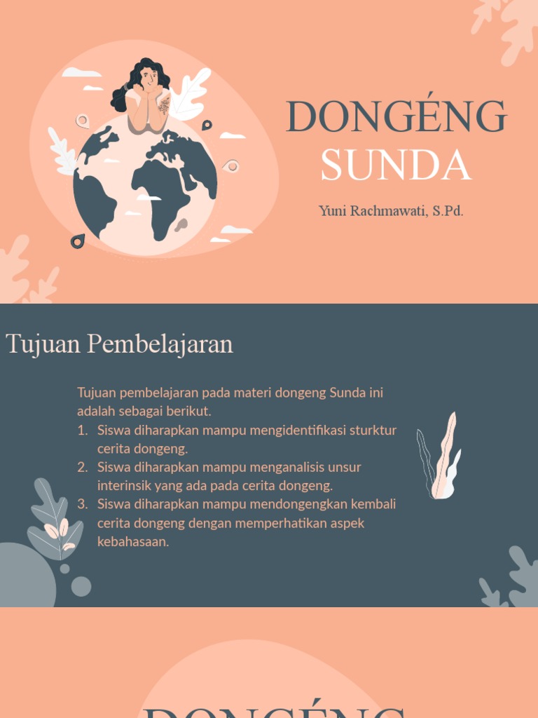Unsur dan Jenis Dongeng Sunda | PDF