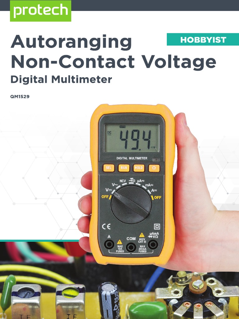 Digitech QM1529 Multimeter Manual | PDF