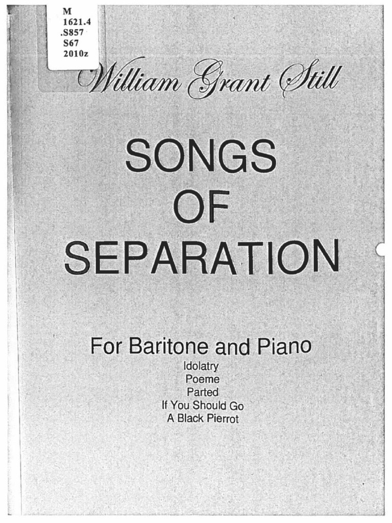 Songs of Separation | PDF